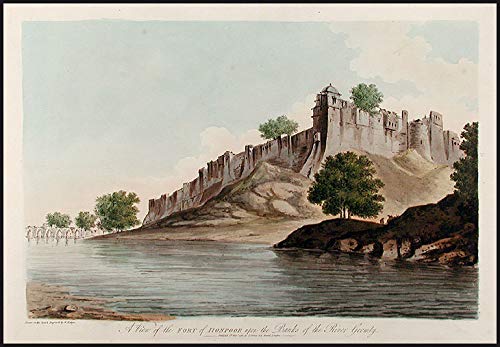 A View of the Fort of Lionpoor upon the Banks of the River Goomty