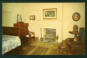 noland house bedroom home of lieutenant c.f.m. noland little rock arkansas postcard