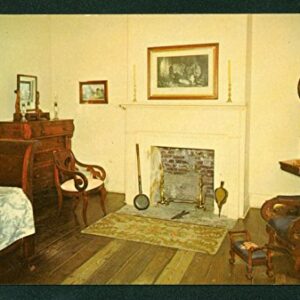 Noland House Bedroom Home of Lieutenant C.F.M. Noland Little Rock Arkansas Postcard