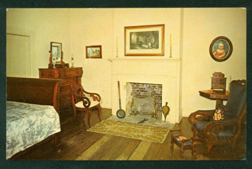 Noland House Bedroom Home of Lieutenant C.F.M. Noland Little Rock Arkansas Postcard