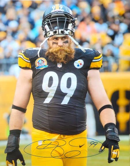 Autographed Brett Keisel Pittsburgh Steelers 16x20 Photo with COA