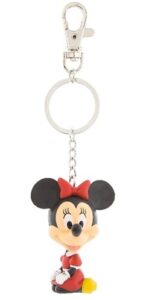 disney parks keychain – minnie mouse bobble head