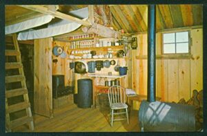 wright brothers living quarters camp kitchen early flight kitty hawk north carolina postcard