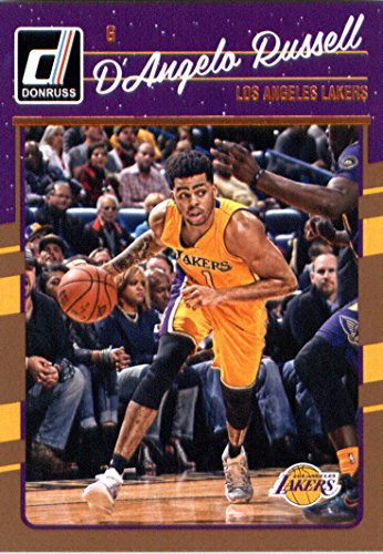 2016-17 Donruss #64 D'Angelo Russell Los Angeles Lakers Basketball Card