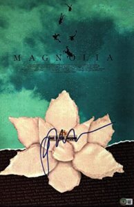 paul thomas anderson signed autographed magnolia movie poster 11×17 beckett coa