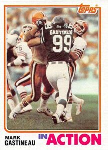 1982 topps football #168 mark gastineau new york jets ia