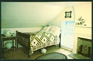 south bedroom old point loma lighthouse pacific view san diego california postcard