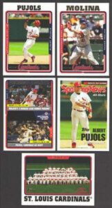 2005 topps – st louis cardinals team set