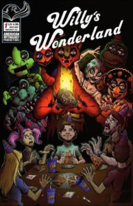 willy’s wonderland prequel #1b vf ; american mythology comic book | variant