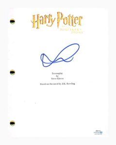 rupert grint signed autographed harry potter sorcerer’s stone script acoa coa