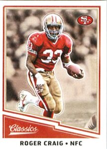 2017 panini classics #178 roger craig san francisco 49ers football card