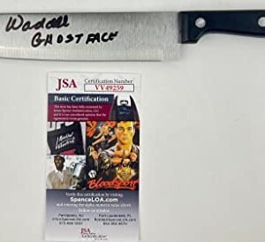 Lee Waddell signed Real Knife Scream Original 1st Ghostface 1996 Autograph Horror JSA Authentication