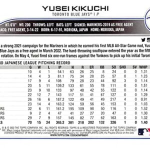 2022 Topps Update #US278 Yusei Kikuchi