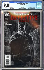 detective comics #821 cgc 9.8 2006 4050128009 1st bianchi sketch cover key