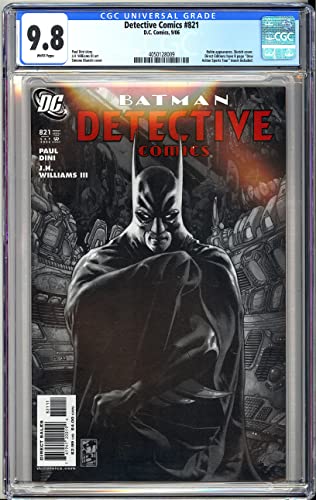 Detective Comics #821 CGC 9.8 2006 4050128009 1st Bianchi Sketch Cover KEY