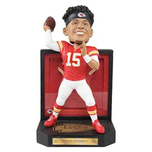 patrick mahomes kansas city chiefs framed jersey showcase bobblehead nfl