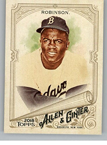 2018 Topps Allen and Ginter #42 Jackie Robinson Dodgers Baseball Card