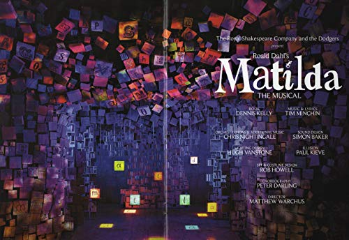 Christopher Sieber (Signed)"MATILDA" Betsy Struxness/Sean Montgomery/Tim Minchin and Dennis Kelly 2014 Broadway Souvenir Program