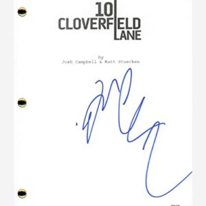 John Gallagher Jr Signed Autographed 10 Cloverfield Lane Movie Script ACOA COA