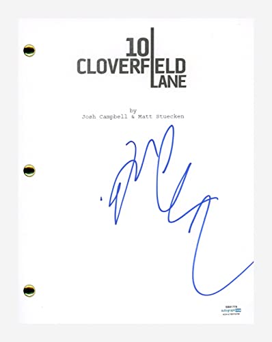 John Gallagher Jr Signed Autographed 10 Cloverfield Lane Movie Script ACOA COA