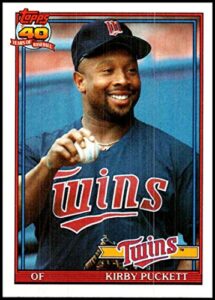 1991 topps #300 kirby puckett