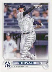 2022 topps update #us74 josh donaldson nm-mt new york yankees baseball