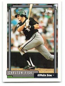 1992 topps #630 carlton fisk