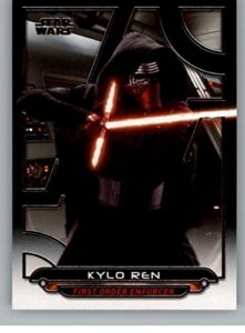 2017 topps star wars galactic files reborn trading card #tfa-3 kylo ren