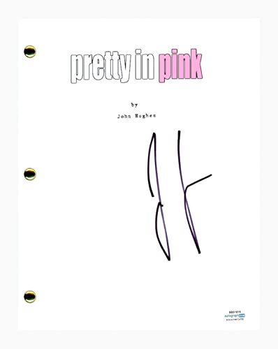 Jon Cryer Signed Autographed Pretty In Pink Movie Script Screenplay ACOA COA