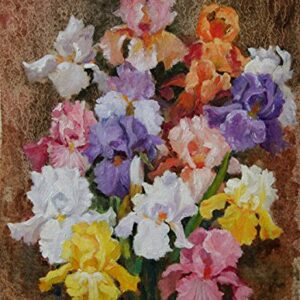 Garden Abloom, Floral Still Life By Internationally Renowned Artist Yary Dluhos