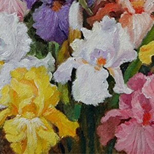 Garden Abloom, Floral Still Life By Internationally Renowned Artist Yary Dluhos