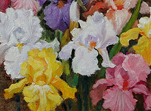 Garden Abloom, Floral Still Life By Internationally Renowned Artist Yary Dluhos