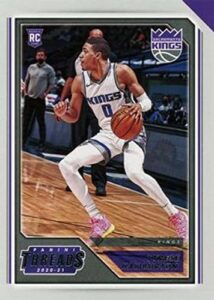 basketball nba 2020-21 panini chronicles #91 tyrese haliburton rc nm near mint sac kings