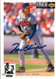 1994 collector’s choice baseball card #430 tom glavine