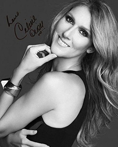 Celine Dion reprint signed autographed 2014 Las Vegas promo photo #1