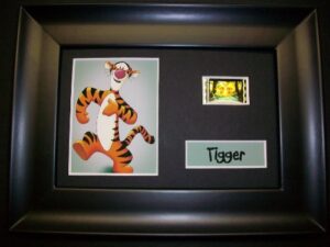 tigger framed film cell display collectible movie memorabilia complements poster book theater