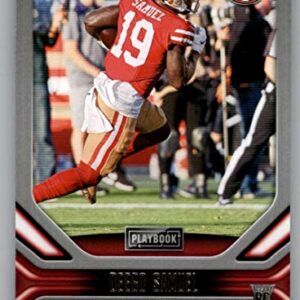 2019 Playbook Football #117 Deebo Samuel San Francisco 49ers RC Rookie Official Panini NFL Trading Card