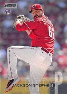 2018 topps stadium club #296 jackson stephens cincinnati reds rookie baseball card – gotbaseballcards