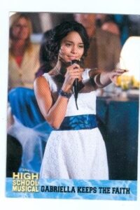 vanessa hudgens trading card high school musical 2006 topps #45 gabriella montez