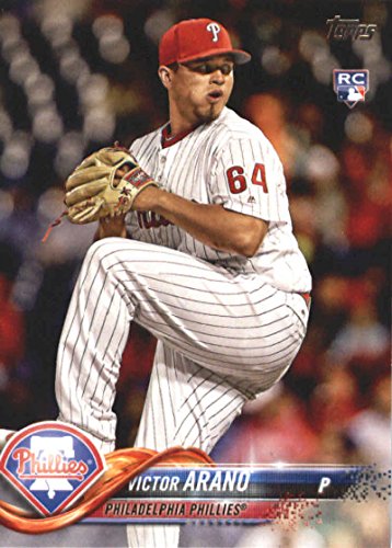 2018 Topps Series 2#675 Victor Arano Philadelphia Phillies Rookie Baseball Card - GOTBASEBALLCARDS