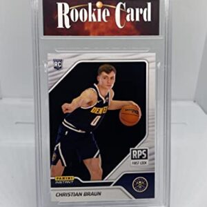 Certified Mint+ Christian Braun 2022 Panini Instant #RPS19 First Look 1 of 1207 Rookie Card