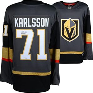 william karlsson vegas golden knights autographed black fanatics breakaway jersey – autographed nhl jerseys