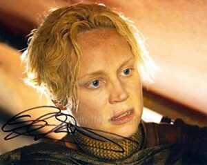 gwendoline christie as brienne of tarth – game of thrones 8″x10″ genuine autograph