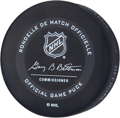 Shea Theodore Vegas Golden Knights Autographed 2019 Model Official Game Puck - Autographed NHL Pucks