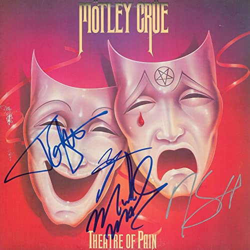 Motley Crue Theater of Pain signed reprint 12x12 Album Art poster photo RP Tommy Lee