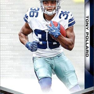 2019 Playoff Football #236 Tony Pollard RC Rookie Dallas Cowboys Official Panini NFL Trading Card