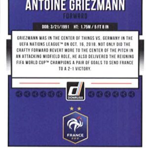 2018-19 Donruss #131 Antoine Griezmann France Soccer Card