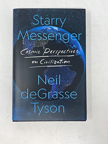 Neil deGrasse Tyson Signed Starry Messenger HC Book Astrophysicist Beckett COA