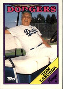 1988 topps #74 tom lasorda mg