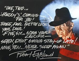 robert englund as freddy krueger reprint signed autographed 11×14 poster photo #4 rp